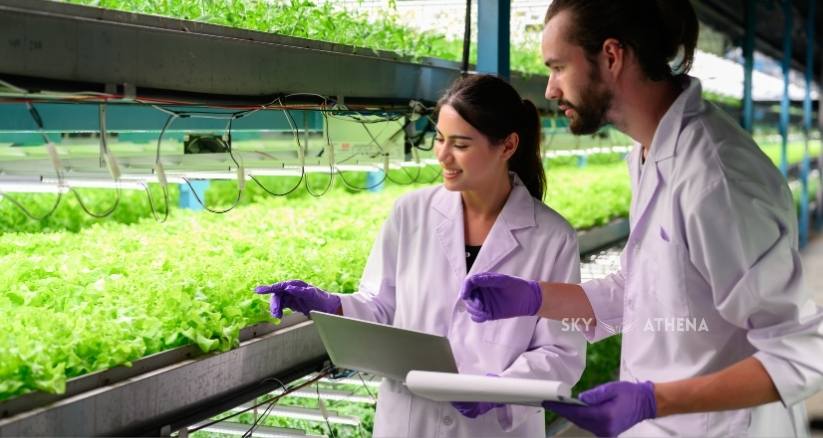 Smart Micro-Farming Units for Urban Agriculture – Sky Athena